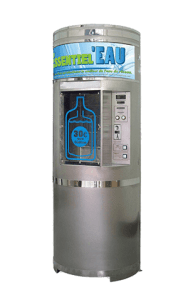 Distributeurs automatique d'eau avec système de traitement