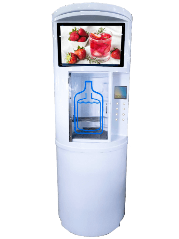 Distributeurs automatique d'eau avec système de traitement